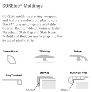 COREtec Pro Plus 7" - Transition Moldings — DwellSmart